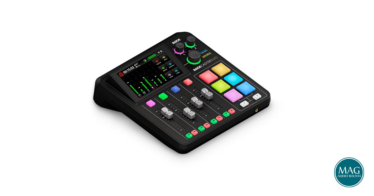 RØDE RØDECaster Duo - Mezcladora con interfaz de audio para streaming