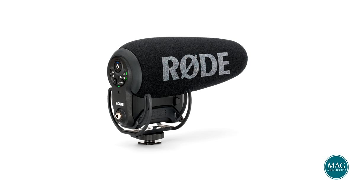 RØDE VideoMic Pro+ - Micrófono shotgun para cámaras